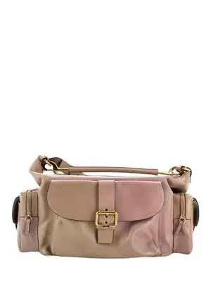 Chloé Camera Leather Large Shoulder Bag - Neutrals