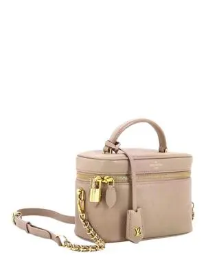 LOUIS VUITTON Vanity Handbag Monogram Empreinte Giant Pm Shoulder Bag - Neutrals