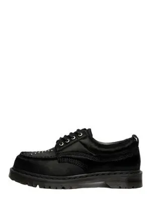 Dr. Martens Lowell Stud-embellished Loafers - Black