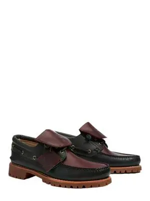 Timberland Authentic 3-eye Lug Boat Shoes - Black