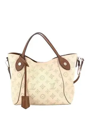 LOUIS VUITTON Mahina Leather Pm Shoulder Bag - Neutrals