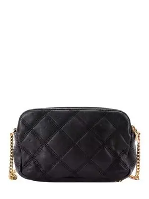 Saint Laurent Becky Quilted Leather Mini Crossbody Bag - Black