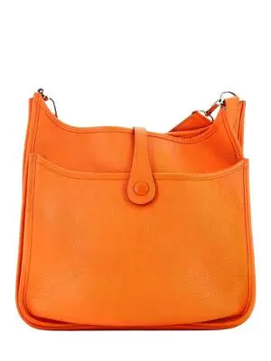 Hermès Evelyne Bag Gen Iii Clemence Pm Crossbody Bag - Orange