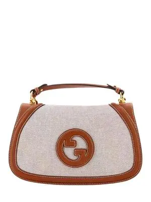 Gucci Blondie Nm Top Handle Bag - Brown