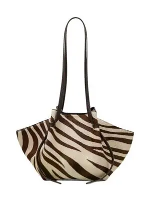 Yuzefi Mochi Leather Shoulder Bag - Neutrals