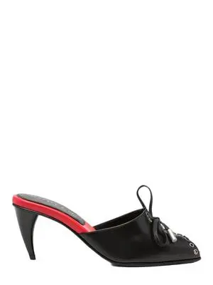 Alexander McQueen Lace-up Open-toe High-heel Sandals - Black