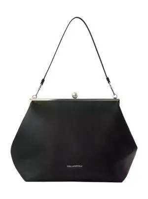 Karl Lagerfeld Extra Large K/essential Clutch Bag - Black