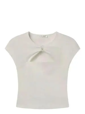 FRAME Casino Cutout Top - Neutrals
