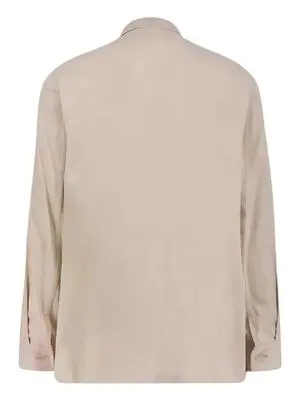 HEVO Bari Patch-pocket Shirt - Neutrals