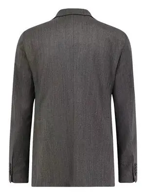 Tagliatore Notched-lapel Single-breasted Suit - Grey