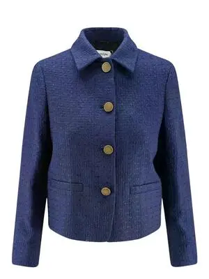 SAULINA Aria Embroidered Jacket - Blue