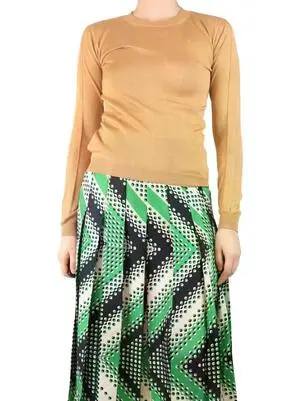Marni Fine-knit Silk Sweater - Neutrals
