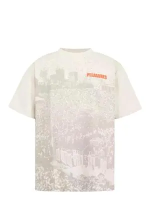 PLEASURES Cup T-shirt - Neutrals