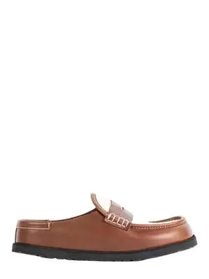 BIRKENSTOCK Naples Mules - Brown