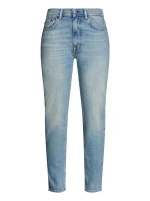 Acne Studios Melk Midrise Tapered Jeans - Light Denim