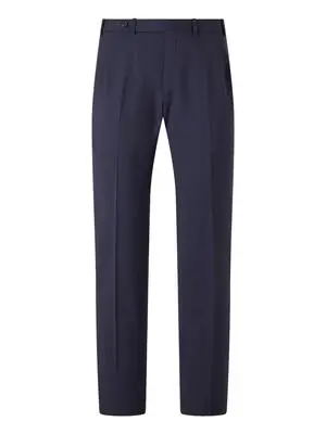 BRIONI BRIONI Plume Straight-Leg Wool And Mohair-Blend Trousers