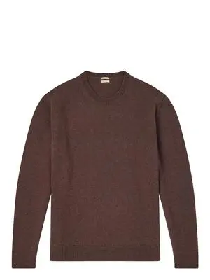 Massimo Alba Ares Cashmere & Alpaca-blend Sweater - Brown