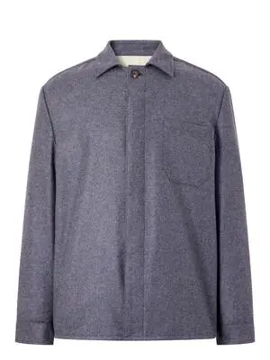 Eleventy Cashmere Overshirt - Gray