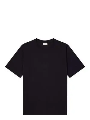 Dries Van Noten Hertz Cotton-jersey T-shirt - Black