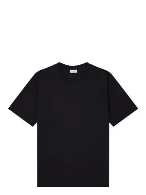 Dries Van Noten Hertz Cotton-jersey T-shirt - Black