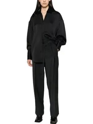 DARKPARK Carla Satin Shirt - Black