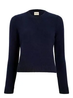 Khaite Leta Cashmere Sweater - Blue