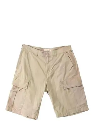 CHERRY LA Paint-splatter Cargo Shorts - Neutrals