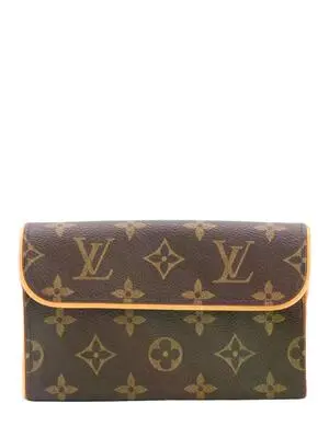 LOUIS VUITTON Florentine Monogram Canvas Waist Bag - Brown