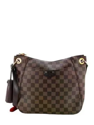 LOUIS VUITTON South Bank Besace Bag Damier Crossbody Bag - Brown