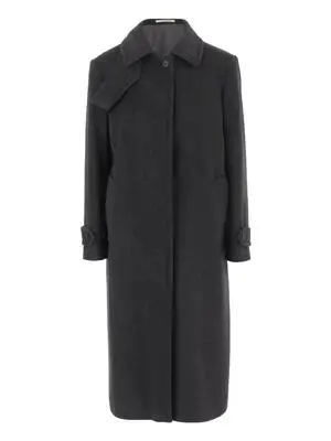Tagliatore Cashmere Coat - Grey