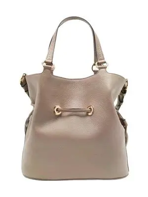 LANCEL Medium Premier Flirt Leather Bucket Bag - Neutrals