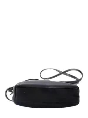 Fendi Peekaboo Micro Crossbody Bag In Leather - Black