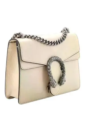 Gucci Dionysus Leather Mini Crossbody Bag - Neutrals