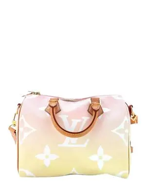 LOUIS VUITTON Speedy Bandouliere Bag The Pool Monogram Giant 25 Satchel - Multicolour