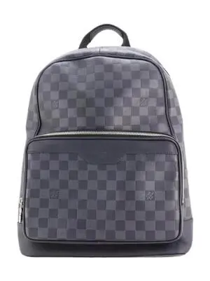 LOUIS VUITTON Damier Infini Leather Backpack - Black