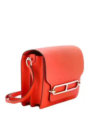 Hermès Hermès Roulis Bag Evercolor 18 Crossbody Bag Orange
