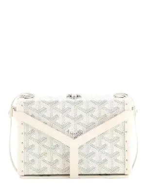 Goyard Minaudiere Clutch Bag - White