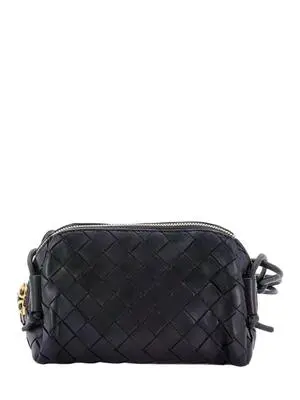 Bottega Veneta Concert Pouch Mini Crossbody Bag - Black