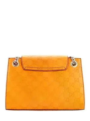 Gucci Emily Chain Flap Guccissima Leather Small Shoulder Bag - Orange