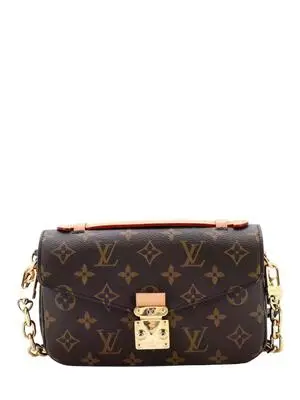 LOUIS VUITTON Pochette Métis Monogram Canvas East West - Brown