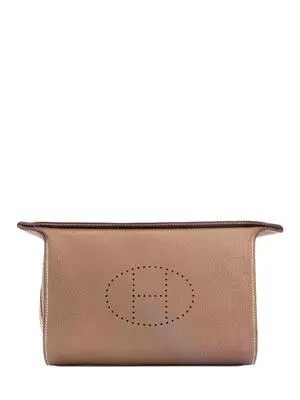 Hermès Hermès Togo Videpoche Bag Grey