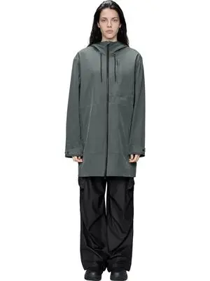 Rains Suva Softshell Long Jacket - Grey