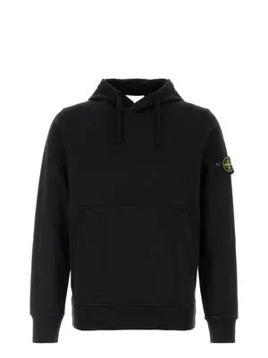 Stone Island Cotton Sweatshirt - Black