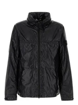 Stone Island Nylon Jacket - Black
