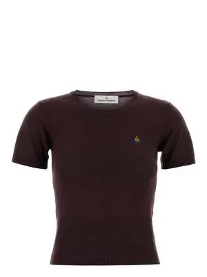 VIVIENNE WESTWOOD Aubergine Wool Bea Sweater - Purple
