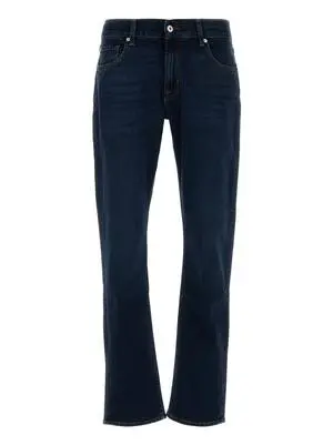 Seven For All Mankind Stretch Denim Jeans - Blue