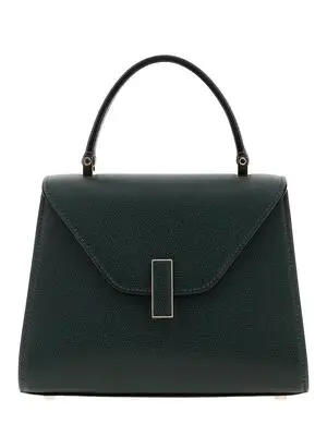 VALEXTRA Bottle Leather Mini Iside Handbag - Green
