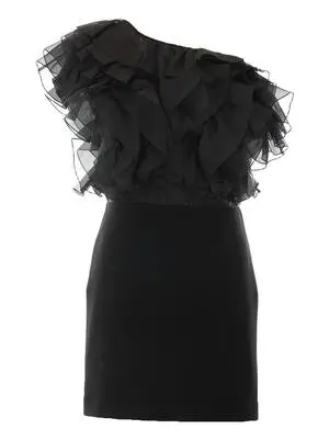 Max Mara Mxecloro Short Dress - Black