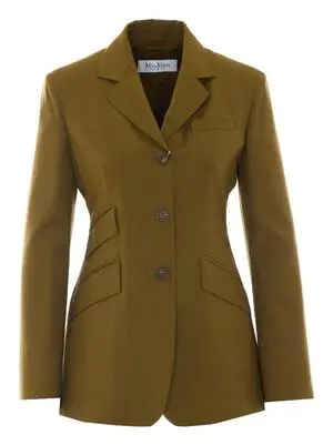 Max Mara Structured Jacket - Brown