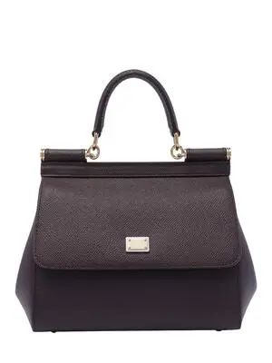 Dolce & Gabbana Sicily Small Handbag - Brown